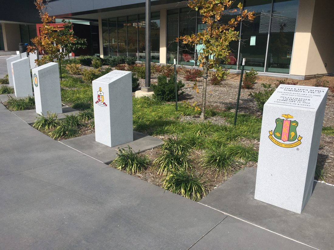 ‘Divine Nine’ Plaza honors black Greek-letter organizations at KU ...